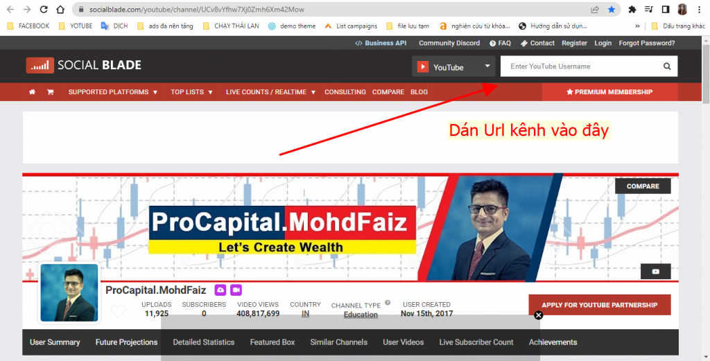 Tool Check Kênh Youutbe – Check Sub, Check View, Check Thu Nhập – MFG ...