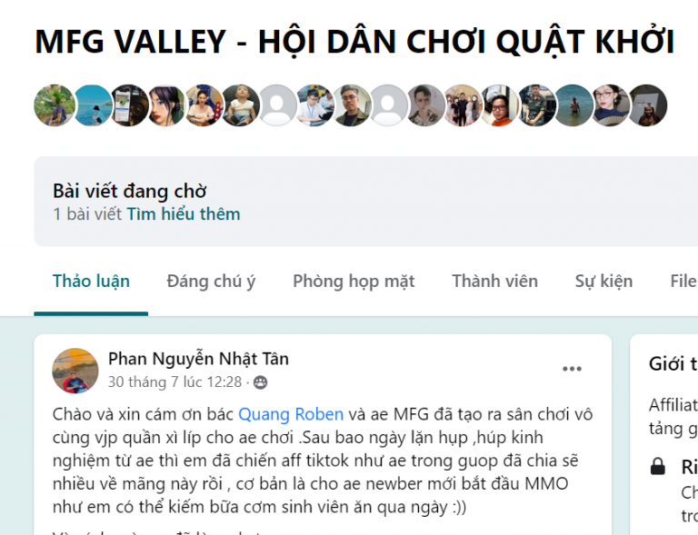 Chia sẻ kinh nghiệm đã chiến aff tiktok – Mr Phan Nguyễn Nhật Tân – MFG. HOMES